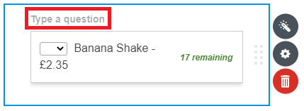 How can I see the product name in the submission with the inventory and form calculation widget